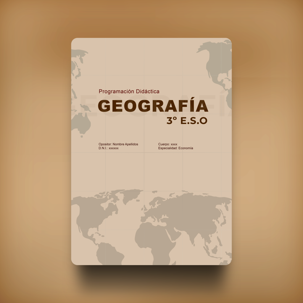 Plantillas de Portada Profesionales para tu Programación Didáctica